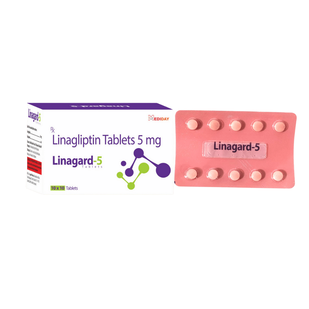 LINAGARD 5 Tablet Linagliptin Mediday Healthcare LINAGARD 5 Tablet Linagliptin Mediday Healthcare