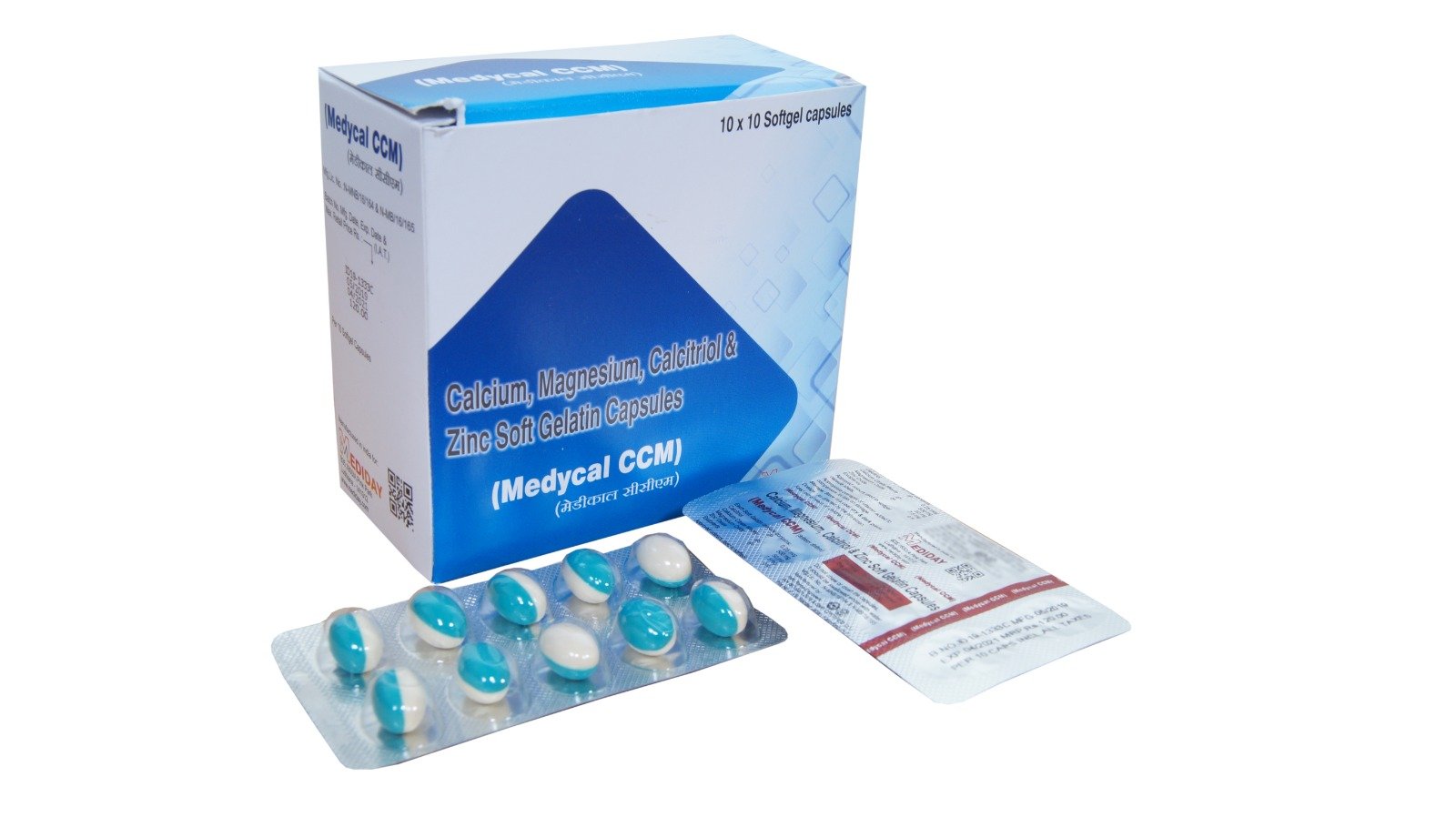 MEDYCAL-CCM Softgelatin - Calcitriol, Calcium Citrate Malate, Zinc ...